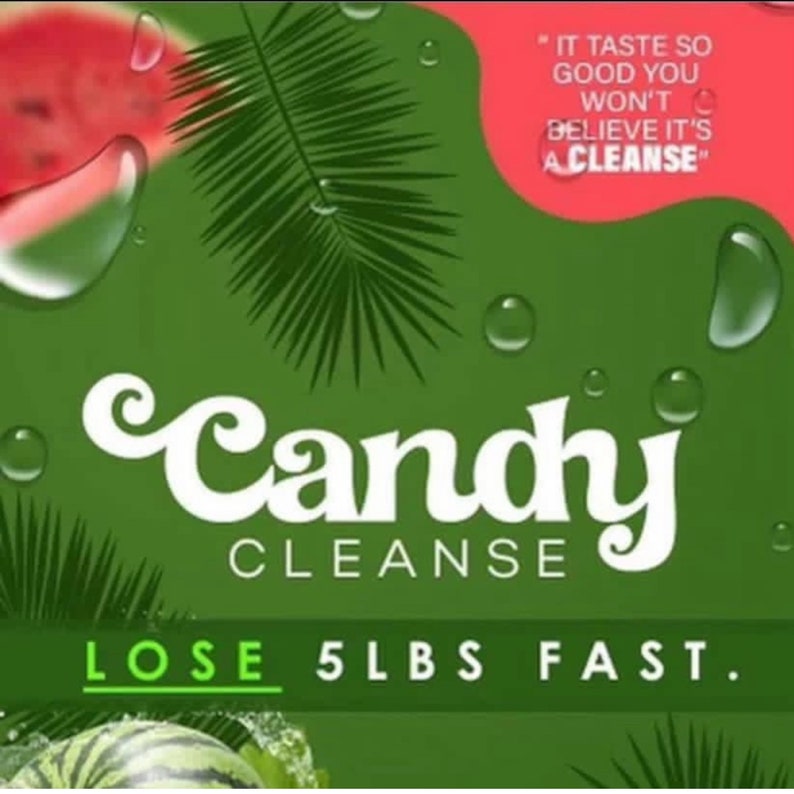 CANDY CLEANSE 16 OZ 15 Day Supply - Etsy