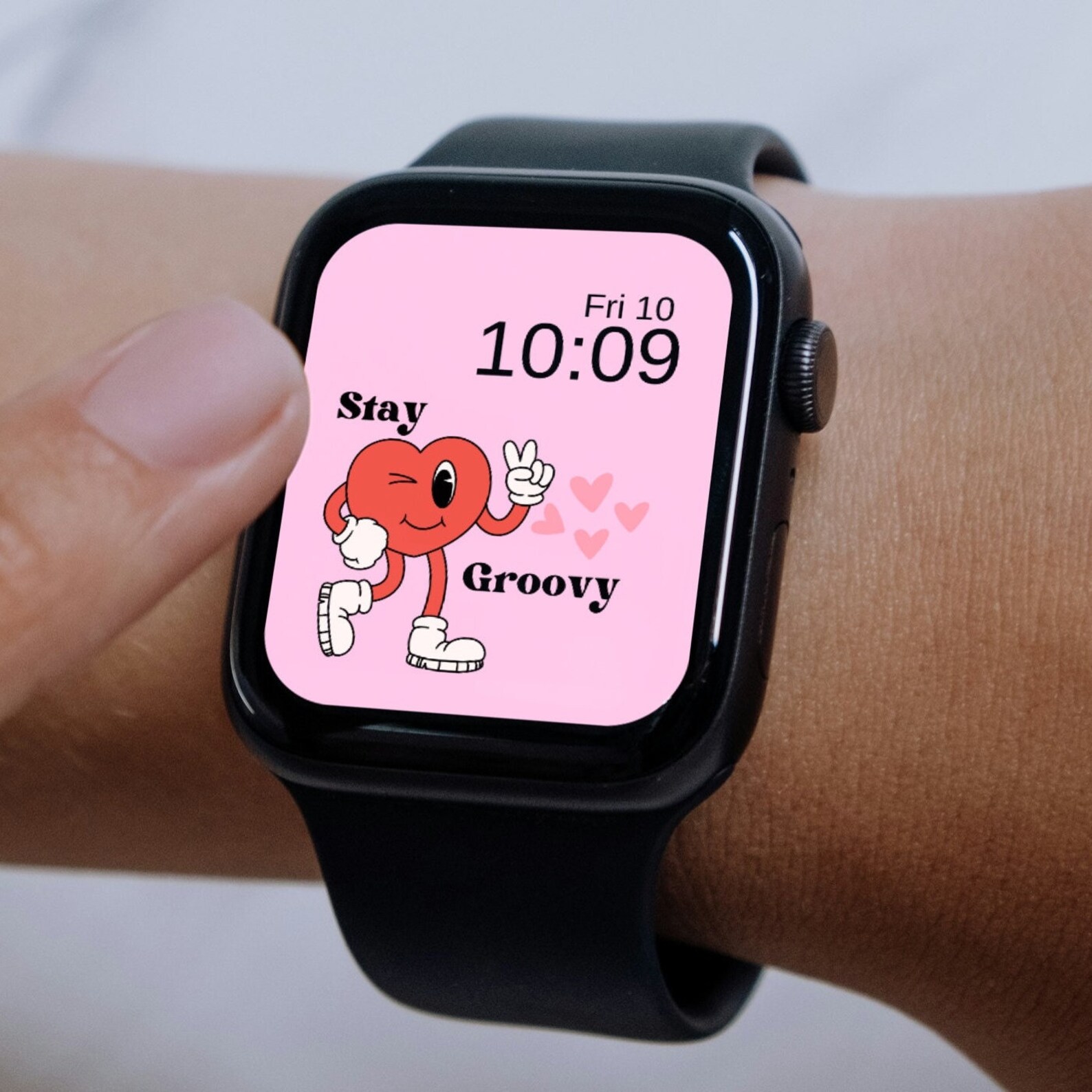 Groovy Retro Apple Watch Face | Instant Downloadable Smart Watch ...