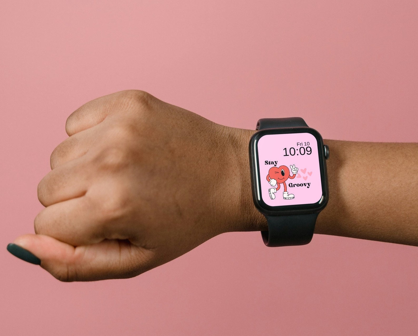 Groovy Retro Apple Watch Face | Instant Downloadable Smart Watch ...