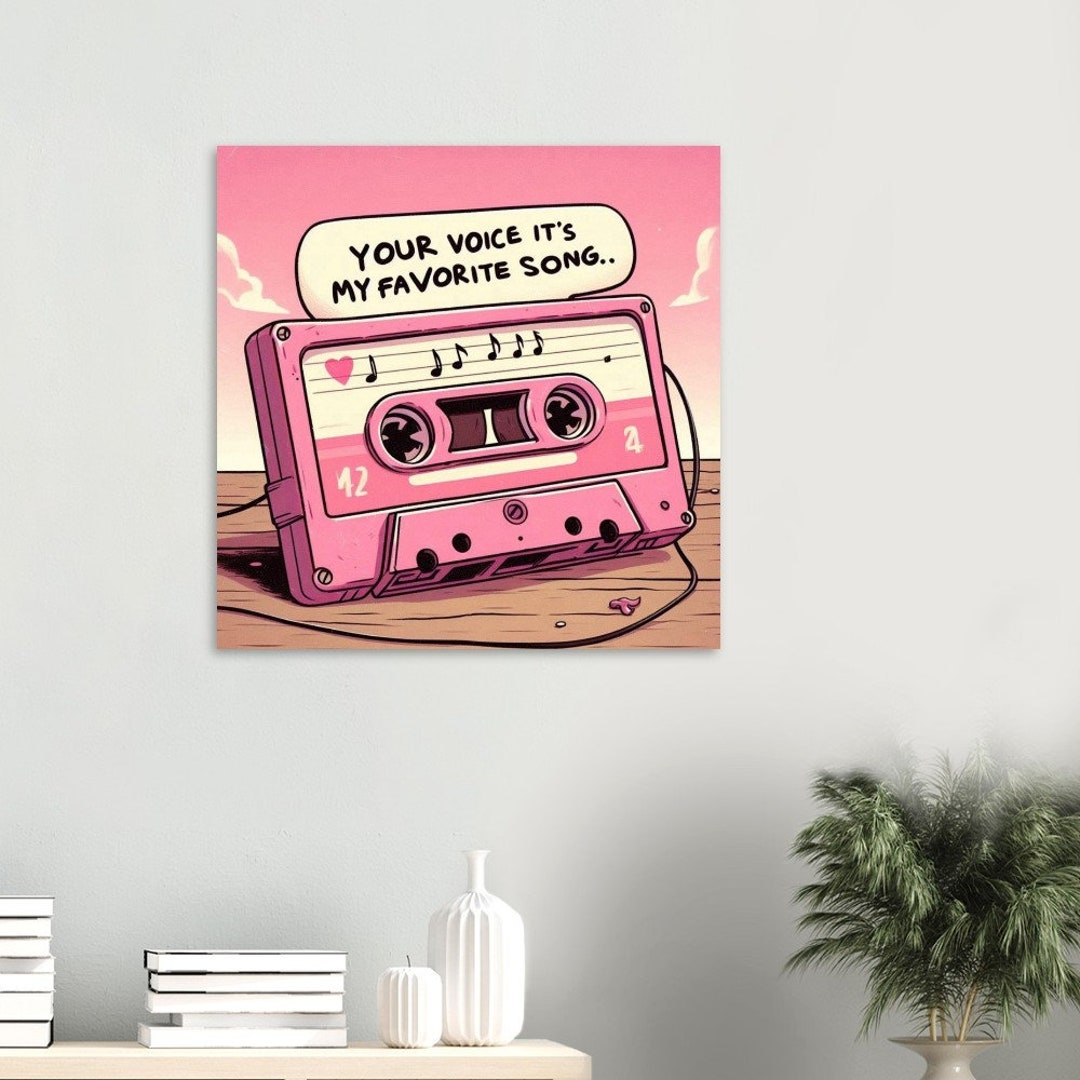 Vintage Pink Poster - Etsy