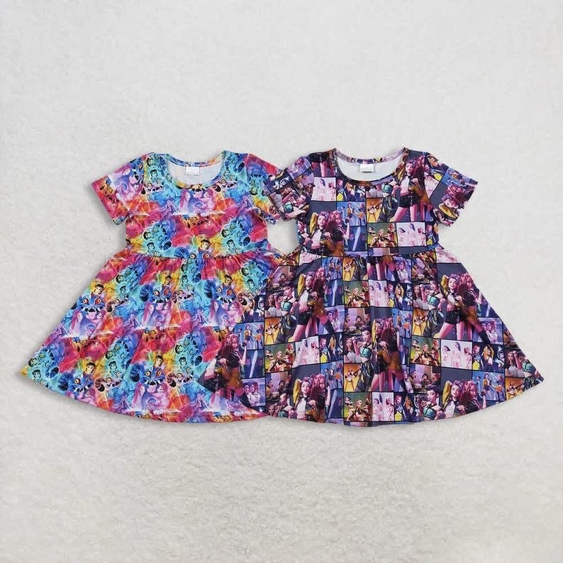 Huntrix Demon Hunters Dress • K-pop Girls Dress • Rumi Mira Zoey ...