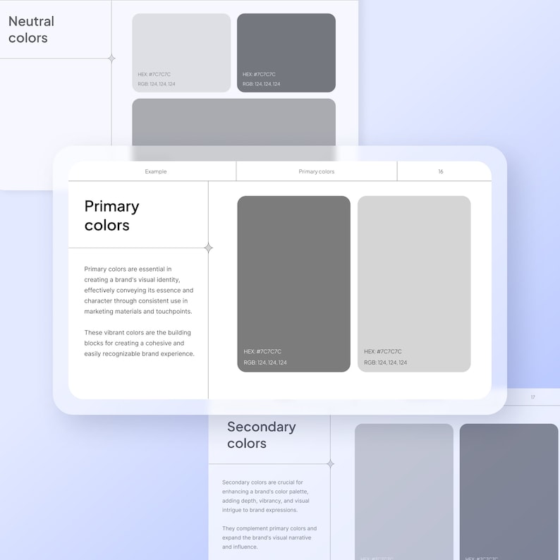 Figma Brand Guidelines Template: Editable Style Sheet Bundle - Etsy