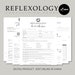 Editable Reflexology Intake Form, Massage Consultation Form, Foot ...