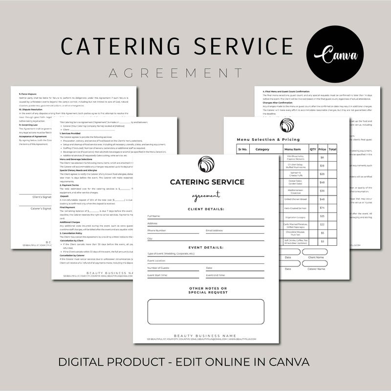 Catering Party Favors - Etsy