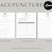 Editable Acupuncture Consultation & Consent Forms, Client Intake ...