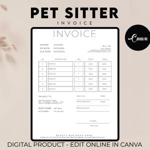 Pet Sitter Instructions, Pet Sitter Notes, Pet Sitter Information ...