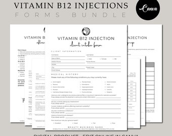 B12 Vitamin Injections, B12 Injection Consent, Aftercare Advice ...