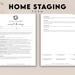 Home Staging Contract, Home Stagers Client Intake Form, Property ...