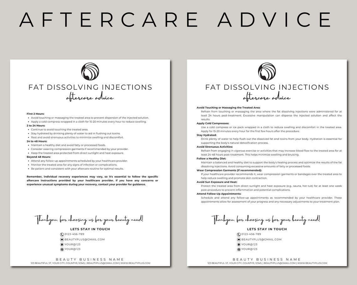 Fat Dissolve Forms, Lemon Bottle Consent, Lemon Bottle Intake ...