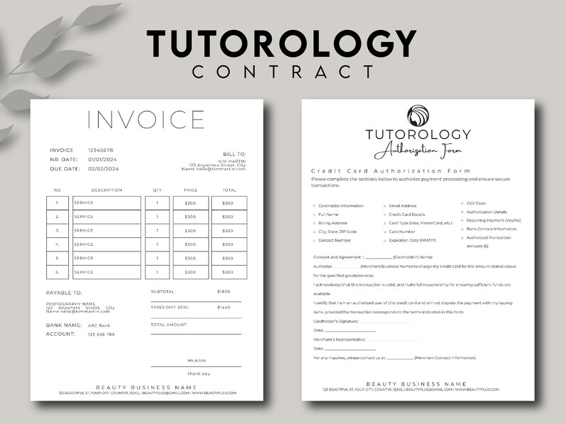 Tutoring Contract, Tutoring Services Agreement Template, Tutor Business ...