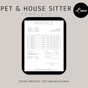 Pet Sitter Instructions, House Sitter Instructions, House Sitter, Dog ...