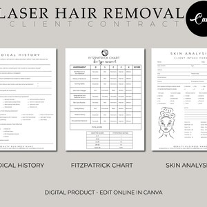 Laser Hair Removal Consent Forms - Laser Hair Reduction Intake ...