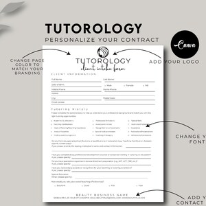 Tutoring Contract, Tutoring Services Agreement Template, Tutor Business ...