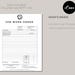 Printable Job Work Order Form, Easy and Simple Job Work Order Form ...