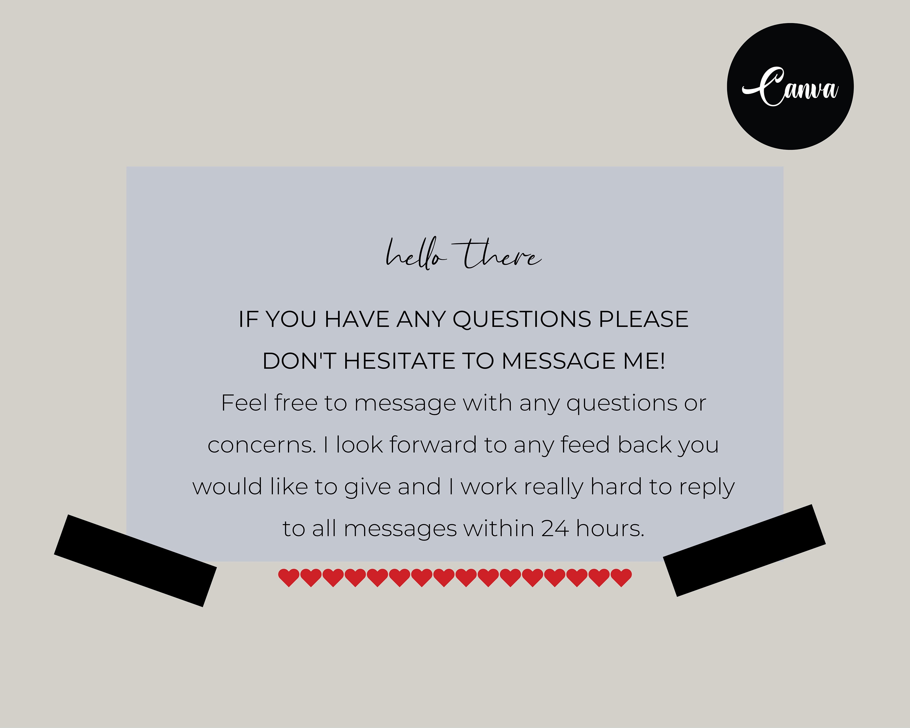 Letter to Seller Template Canva, Minimalistic Letter to Seller House ...
