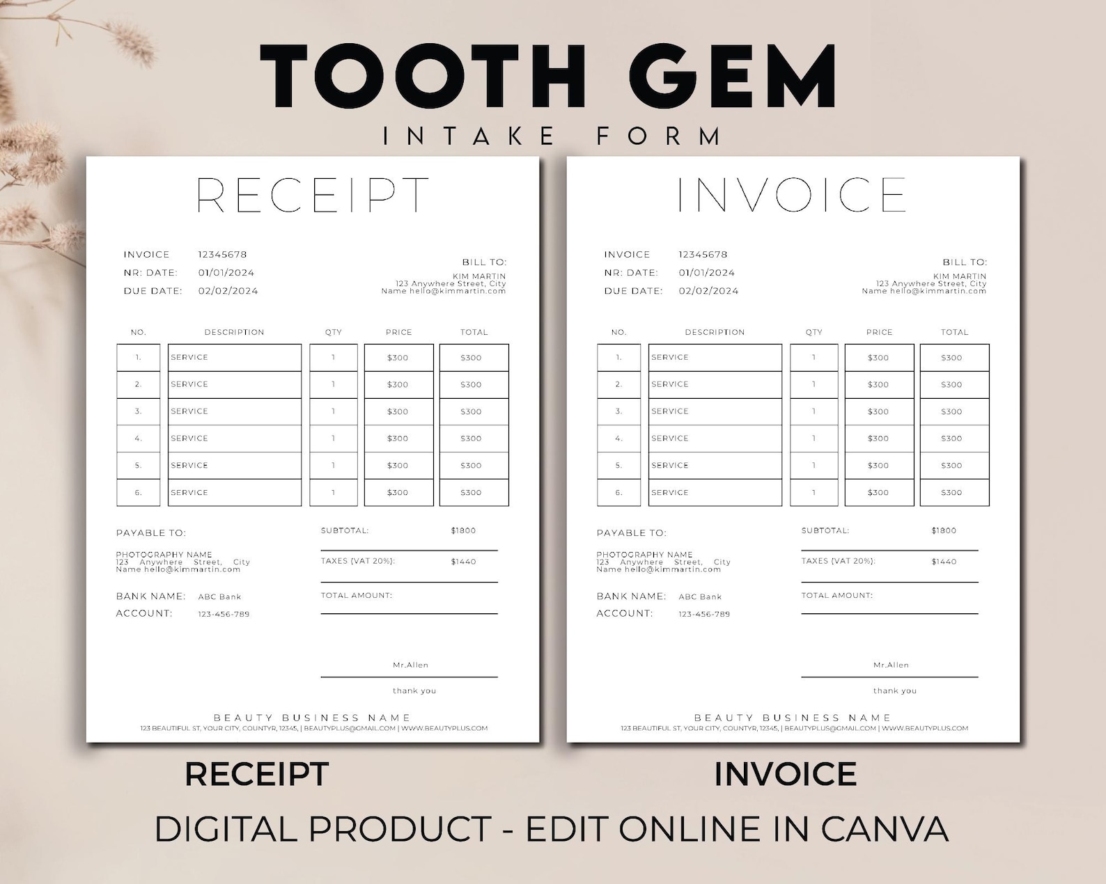 Tooth Gem Consent Form, Tooth Gem Consultation Forms, Tooth Gem Waiver ...