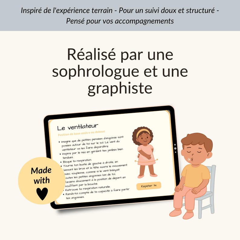 44 Printable Dynamic Relaxation Cards – Child Sophrology Tool ...