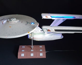 Metal Model Kit Star Trek Enterprise NCC-1701 Fascinations Metal Earth ...