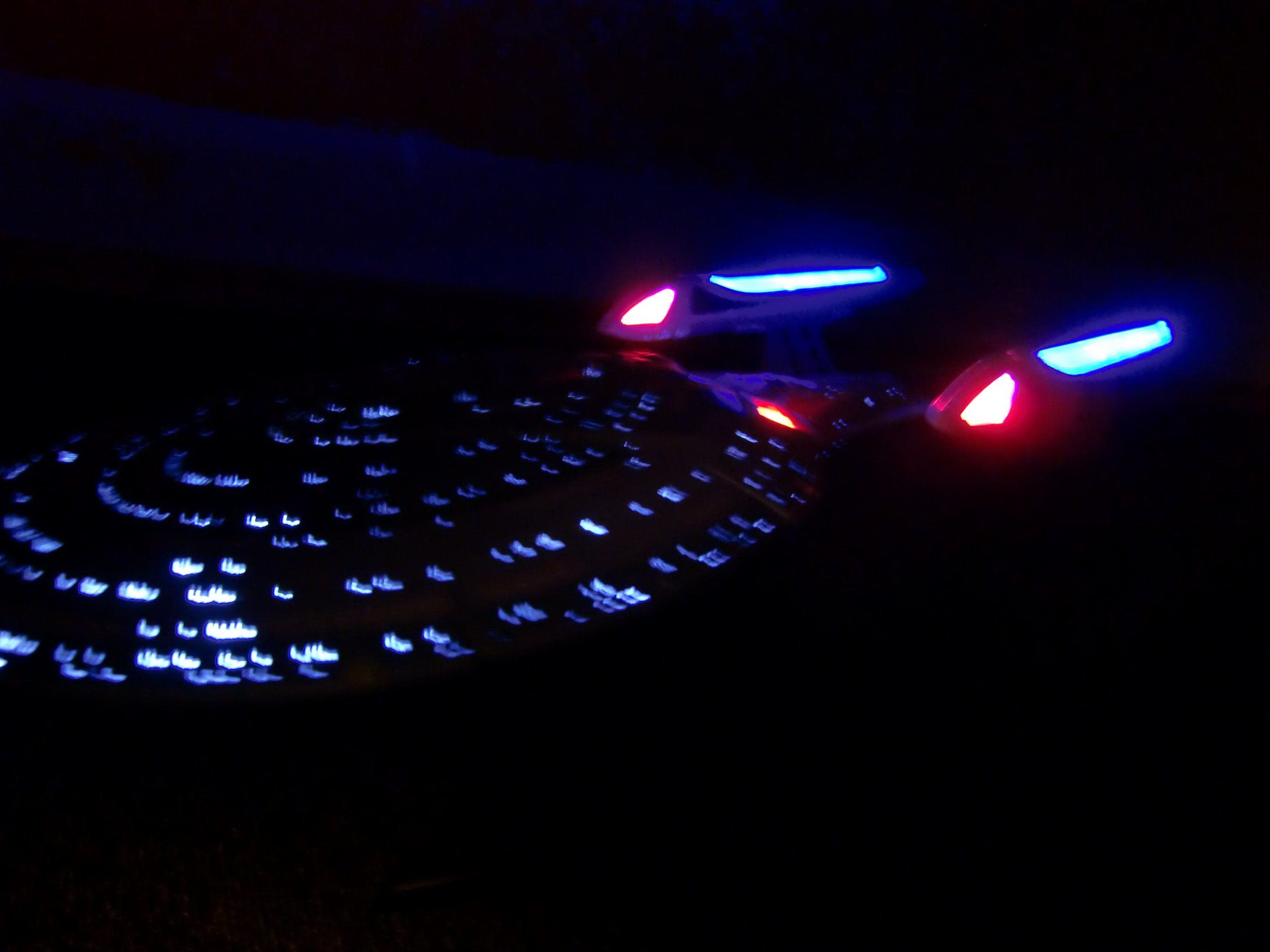 Led Lighting Kit for Amt/round2 Star Trek USS Enterprise NCC-1701-E 1/ ...