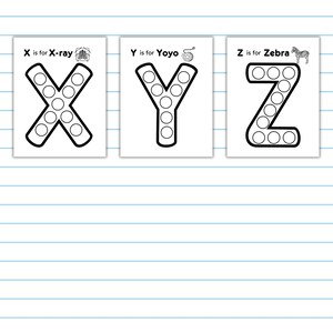 Do-a-dot Alphabet Worksheets, Printable Activity, ABC Worksheets ...