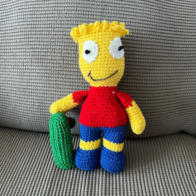 Simpsons Inspired Character Dolls - Etsy