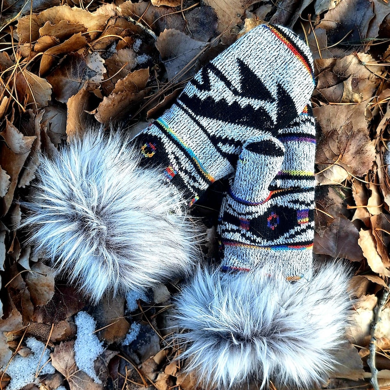 Sweater Mittens - Etsy