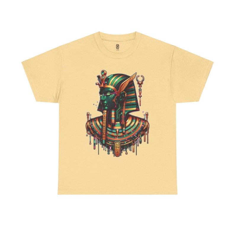 Ancient EGYPTIAN MYTHOLOGY TSHIRT Unisex Heavy Cotton Pharaoh Osiris ...