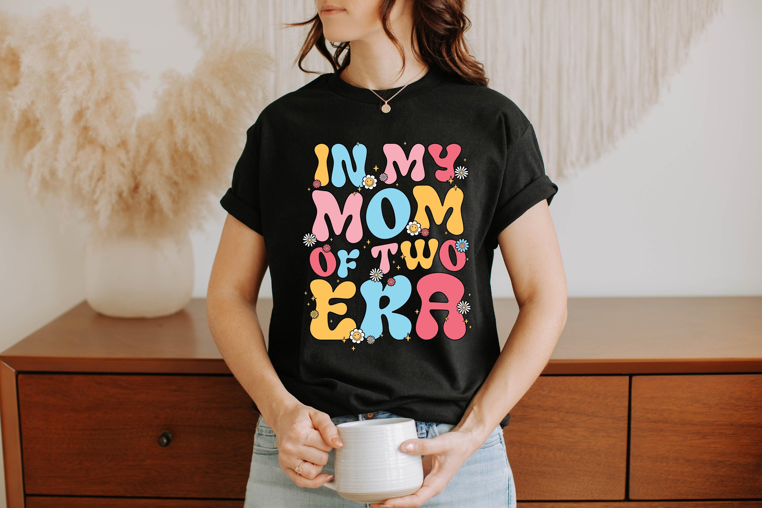 In My Mom of Two Era, Mom of Two Shirt, Twin Mom Shirt, Mama of Two ...