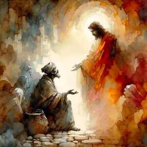 Have Mercy on Me - Download and Print - Abstract Watercolor for ...