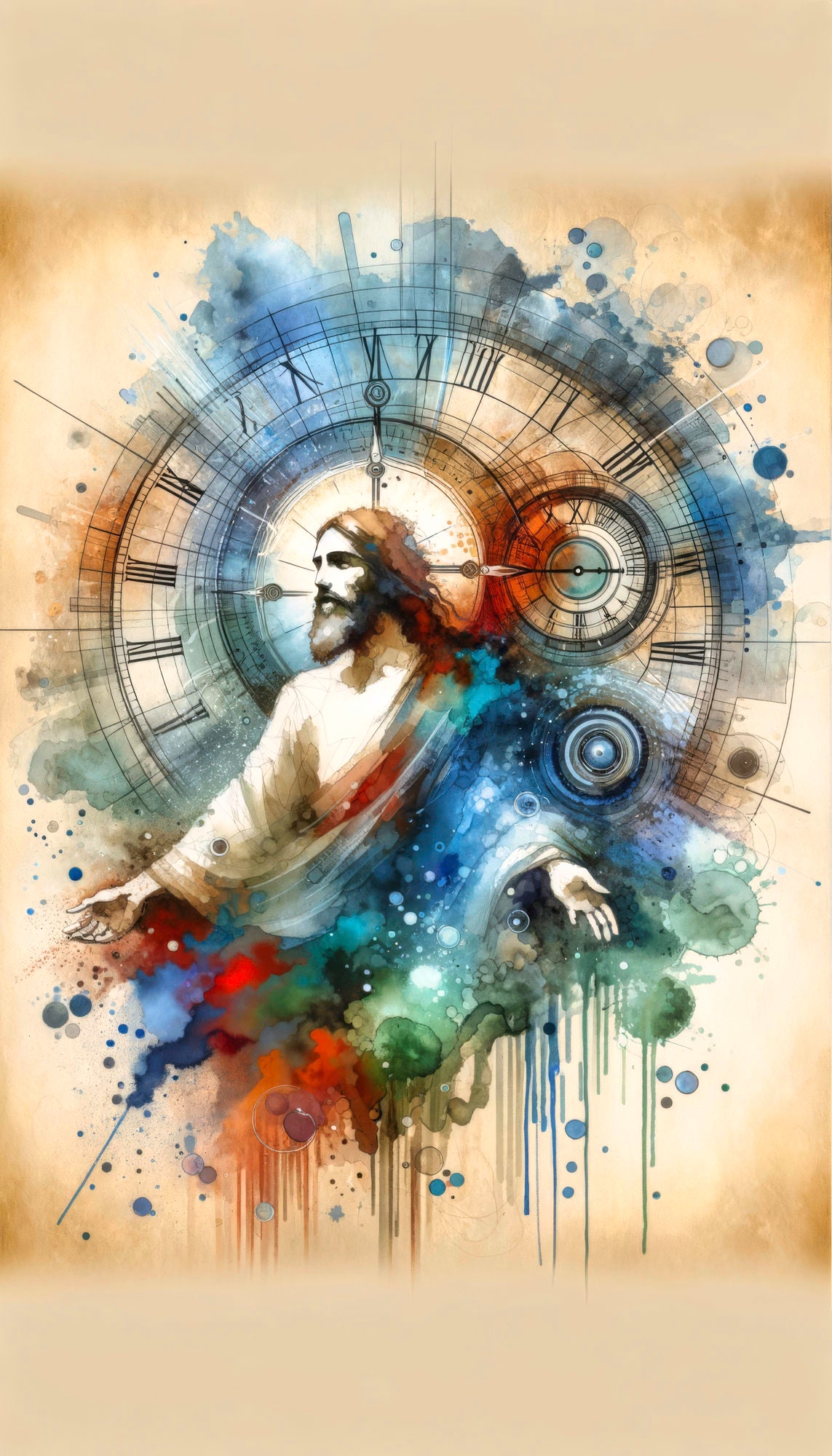 The I AM Statements of Jesus - Download and Print Abstract Art - for ...