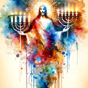 The I AM Statements of Jesus - Download and Print Abstract Art - for ...