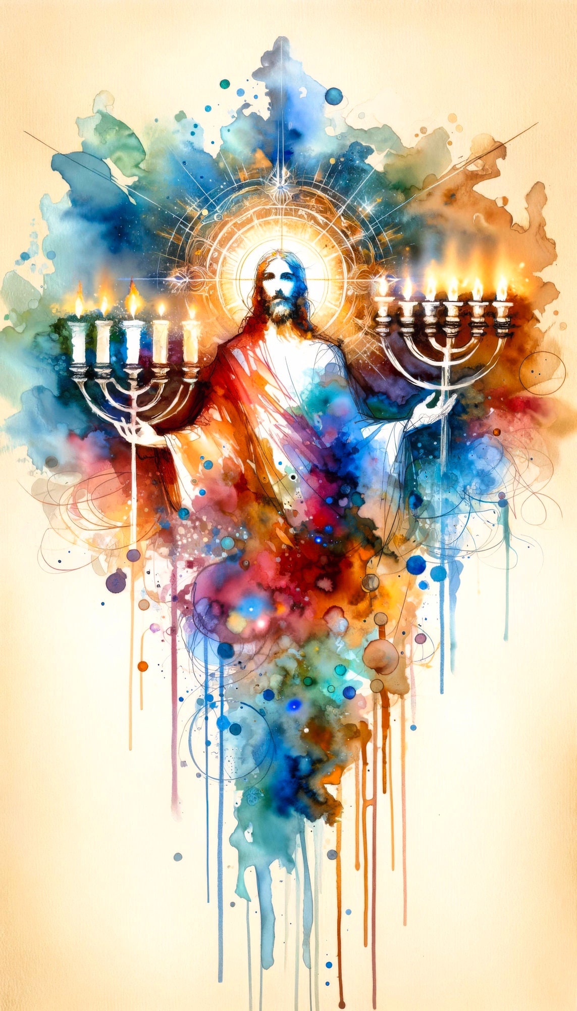 The I AM Statements of Jesus - Download and Print Abstract Art - for ...