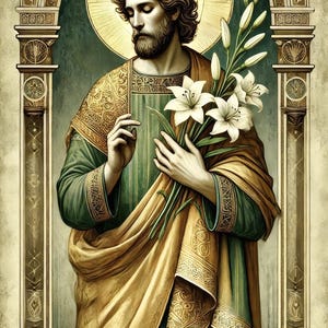 Saints of March - Download and Print - Abstract Watercolor for ...