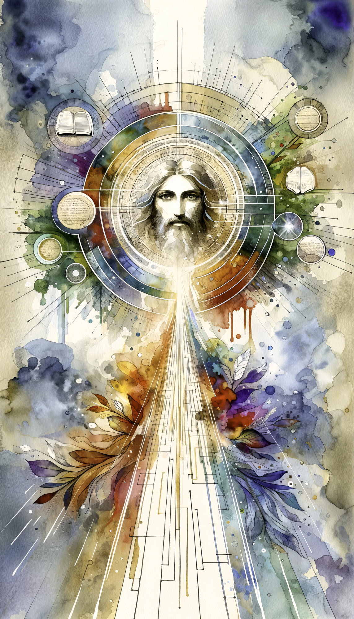 The I AM Statements of Jesus - Download and Print Abstract Art - for ...