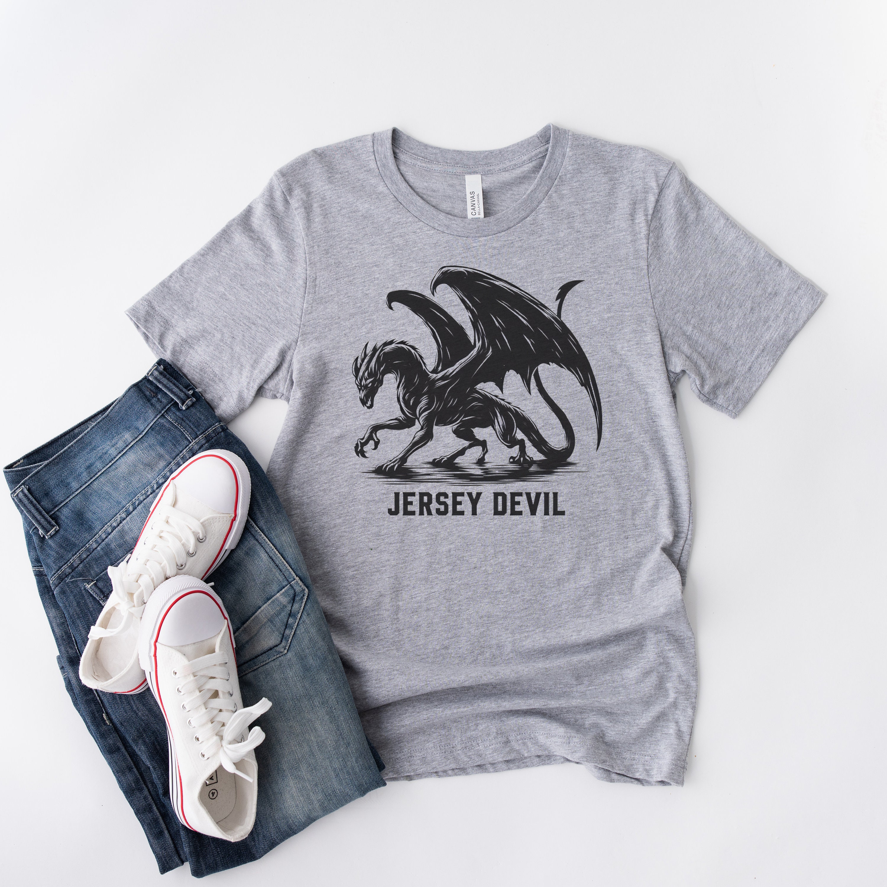 Jersey Devil Graphic T Shirt Jersey Devil Graphic Shirt Unisex Shirt ...