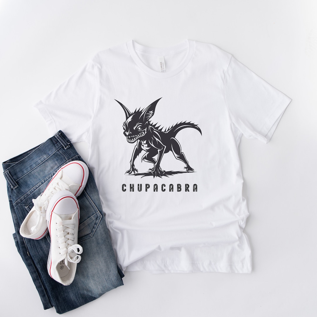 Chupacabra Graphic T-shirt: Mythical Cryptid Tee - Etsy