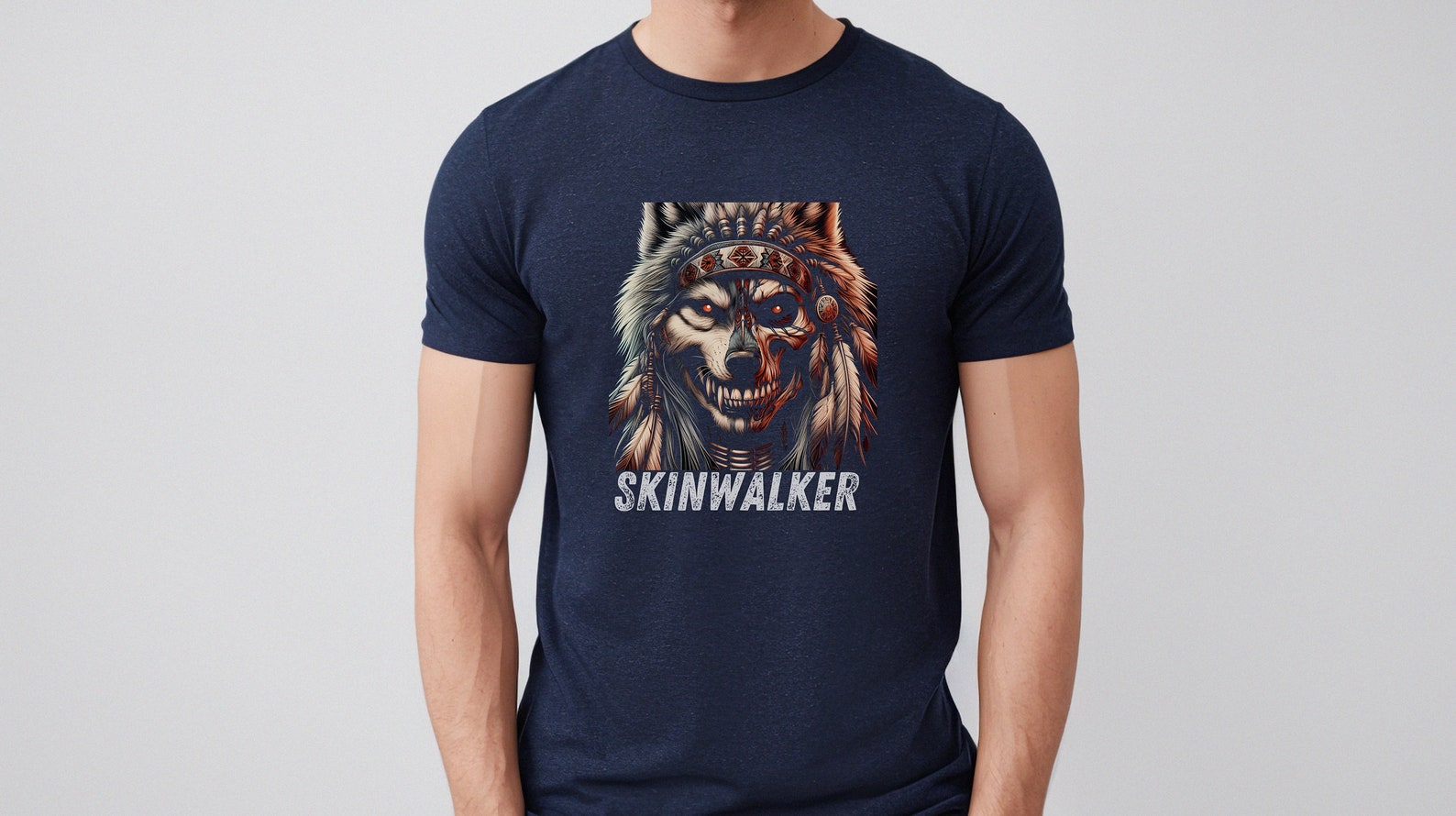 Skinwalker Graphic T-shirt: Cryptid Folklore Tee - Etsy
