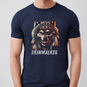Skinwalker Graphic T-shirt: Cryptid Folklore Tee - Etsy