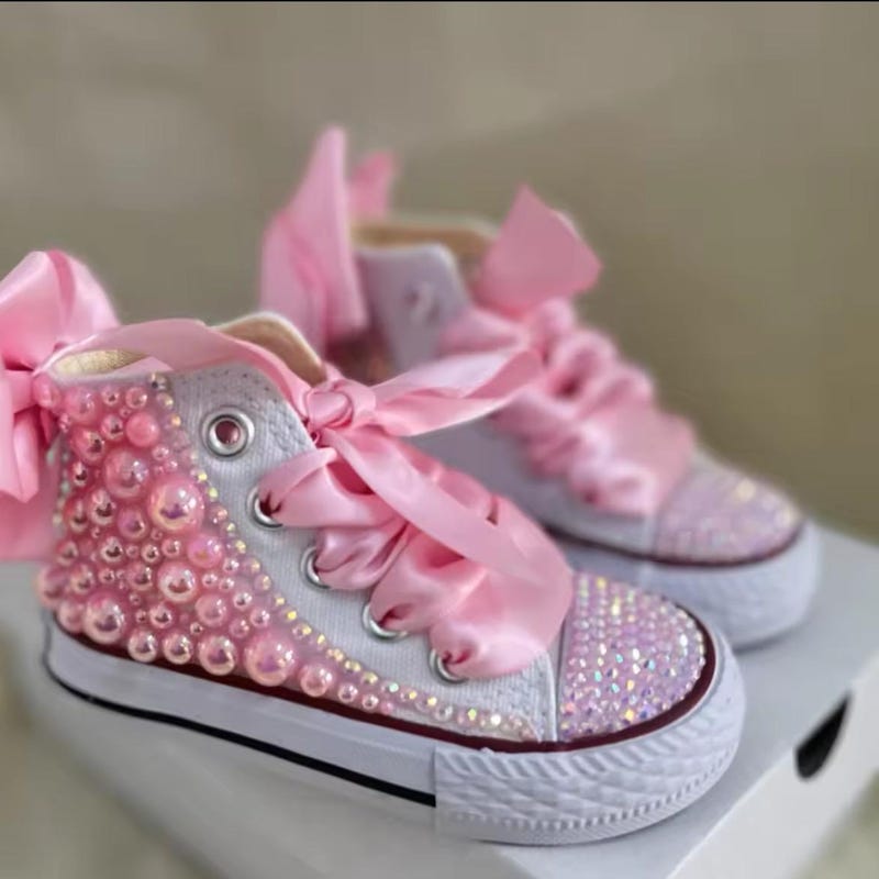 Baby Bling Converse - Etsy