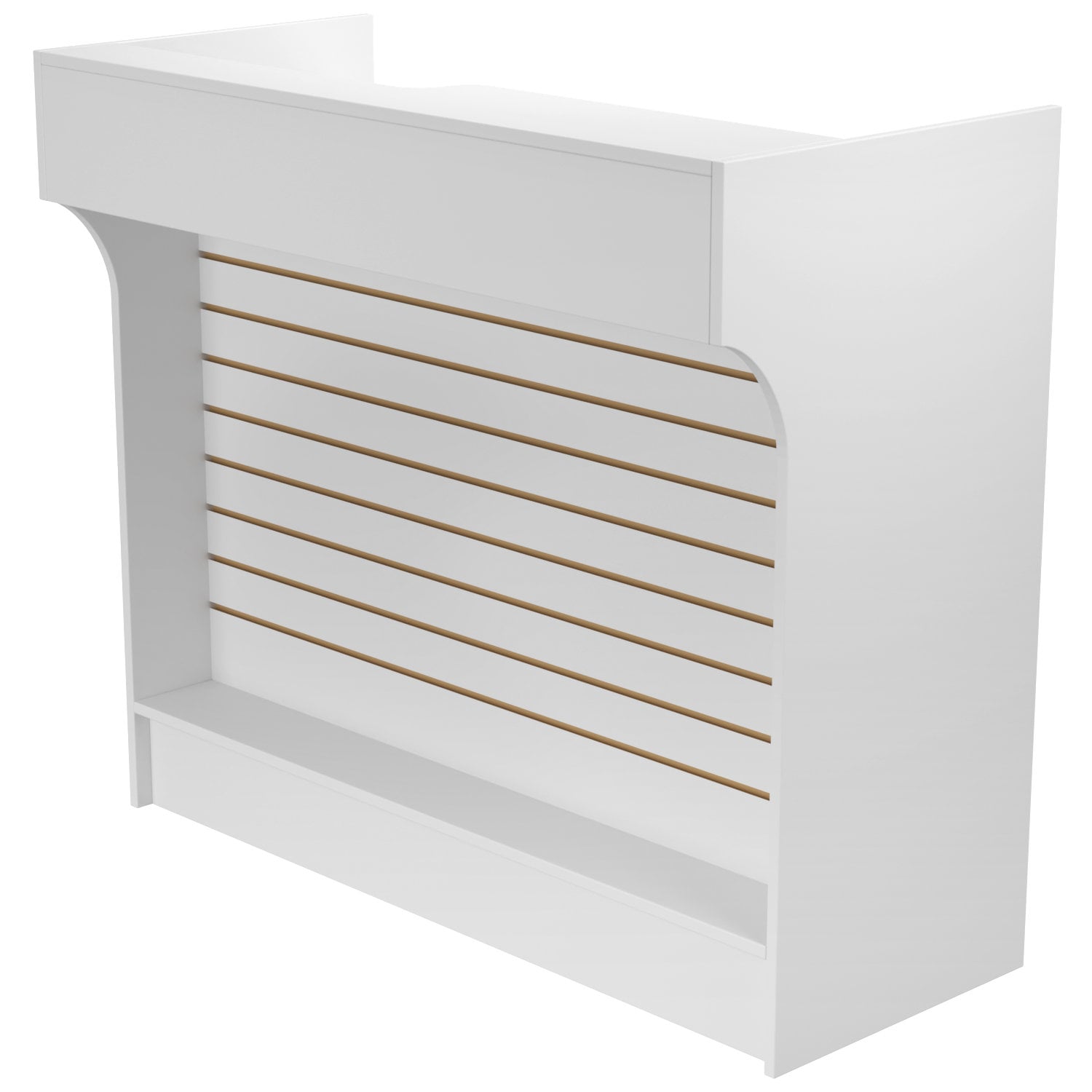 Ledge Top Counter With Slatwall Front Panel 4 Ft - Etsy