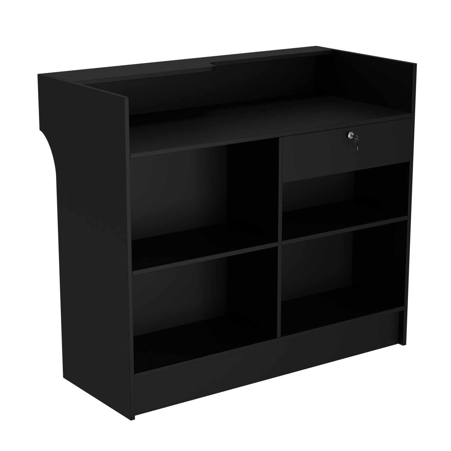 Ledge Top Counter With Slatwall Front Panel 4 Ft - Etsy