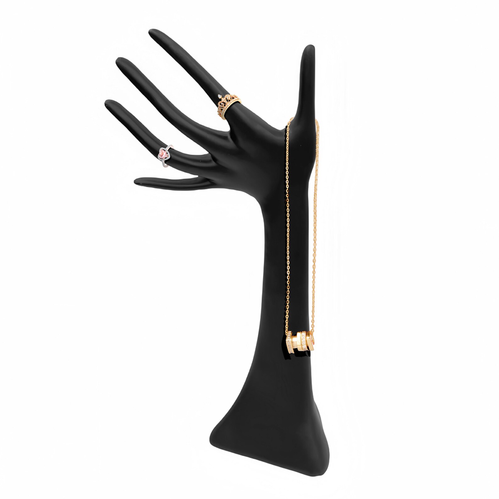 Hand Shape Jewelry Display Stand for Rings, Bracelets, and Watches ...