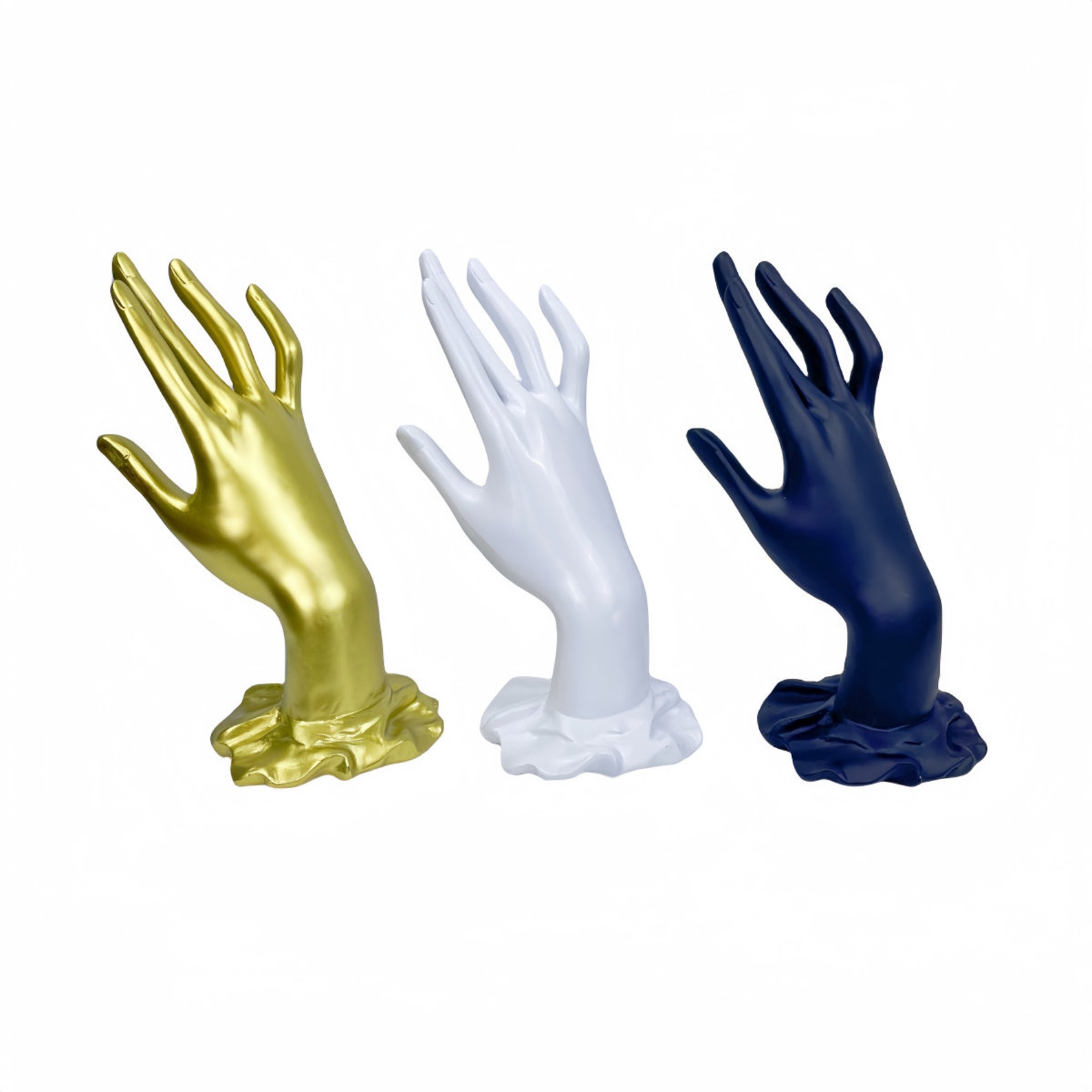 Hand Shape Jewelry Display Stand for Rings, Bracelets, and Watches ...