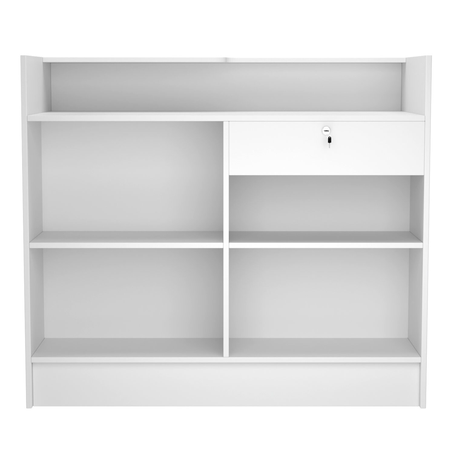 Ledge Top Counter With Slatwall Front Panel 4 Ft - Etsy