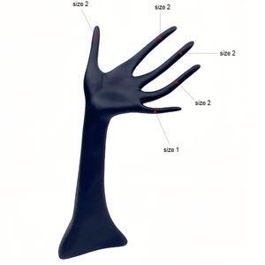 Hand Shape Jewelry Display Stand for Rings, Bracelets, and Watches ...