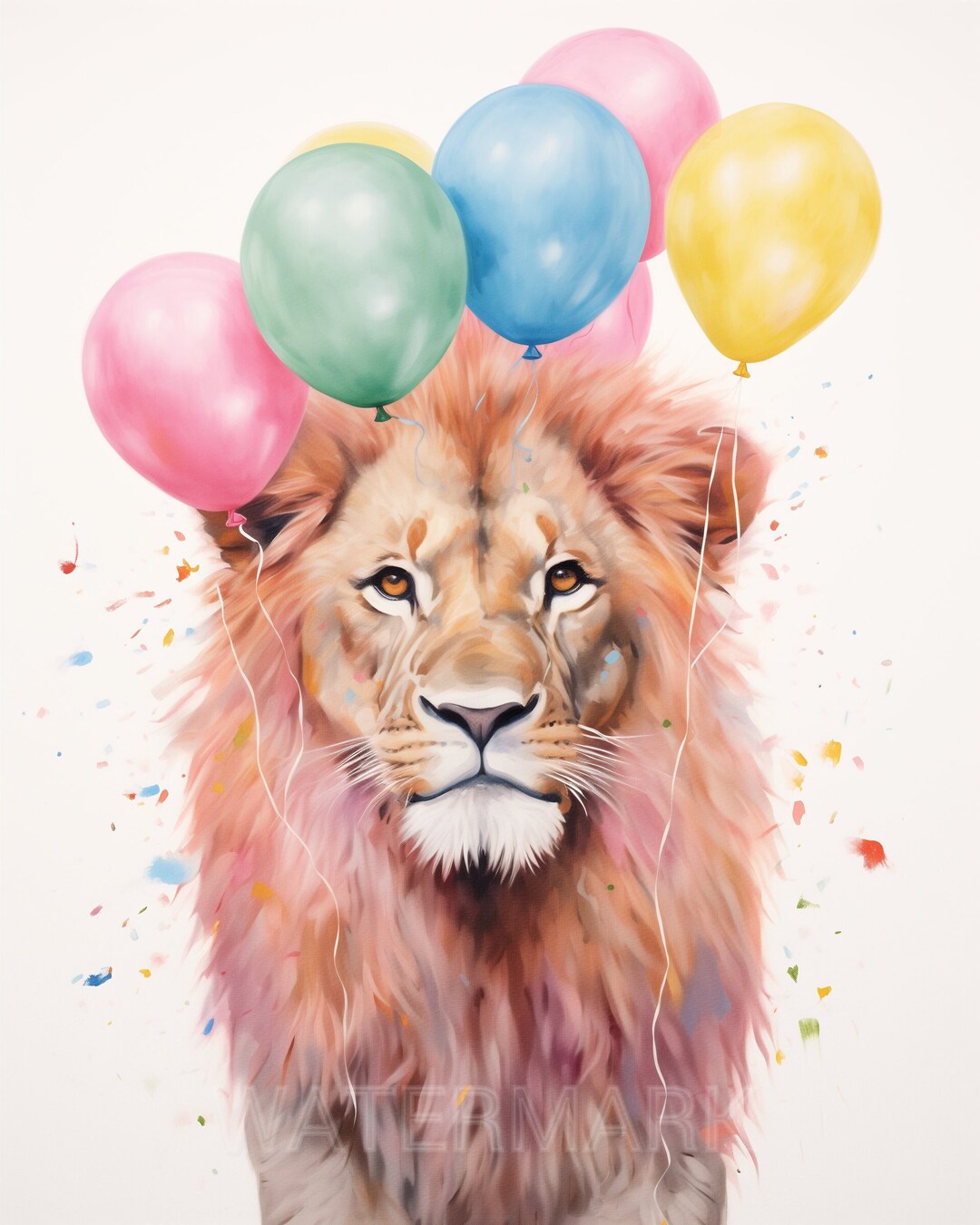 Lion, Circus, Digital Download - Etsy