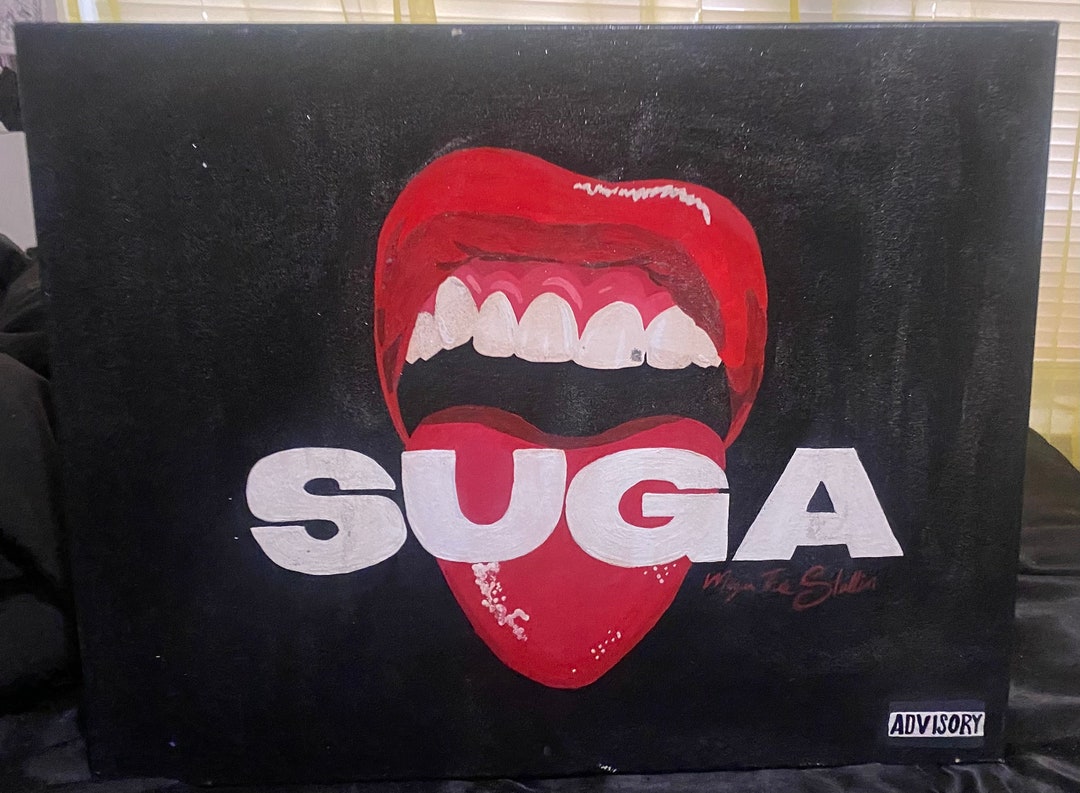 SUGA Lips Cover Art - Etsy