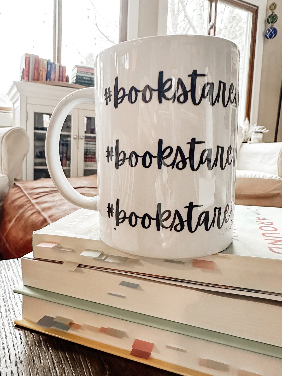 Booksta Review Week Mug With Bookstack - Etsy
