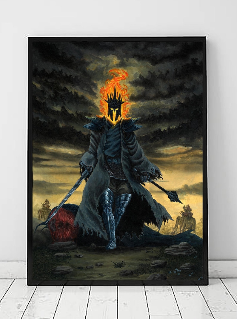 Witch King of Angmar the Witchking of Angma Print A3 29,7cmx 42cm ...
