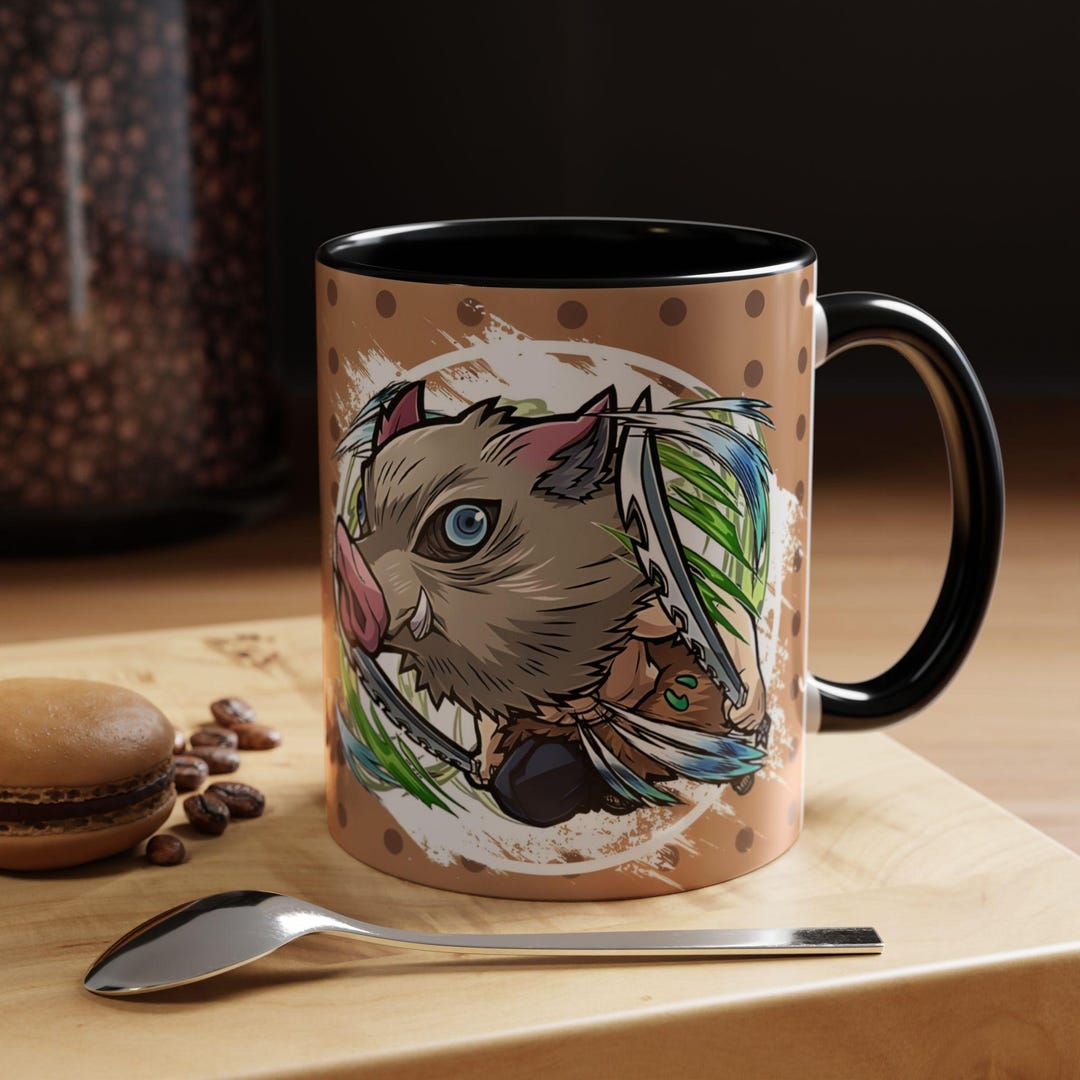 Demon Slayer, Inosuke Hashibira Coffee Mug 11, 15oz - Etsy